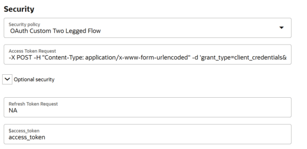 OAuth2.0 custom 2 Legged Security in REST connection: Oracle Integration - TechSupper PA