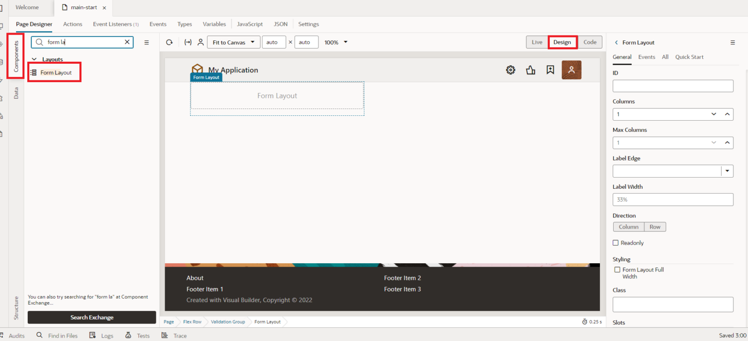 Client side validation in Oracle Visual Builder - TechSupper