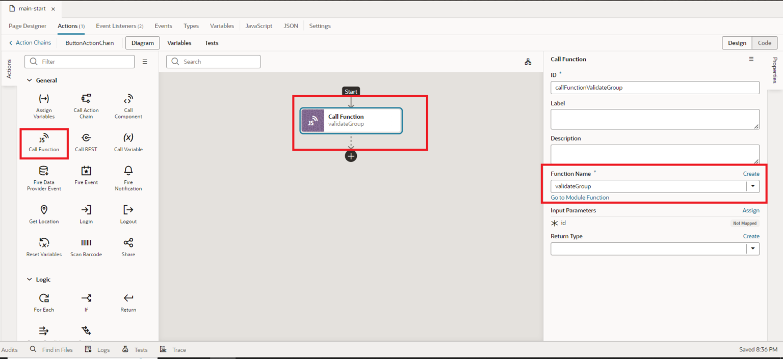 Client side validation in Oracle Visual Builder - TechSupper