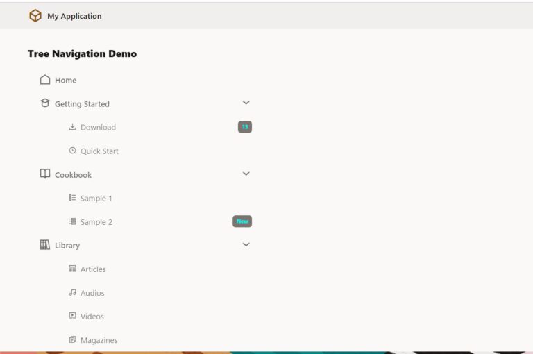 Working with Tree Navigation in Oracle Visual Builder - TechSupper