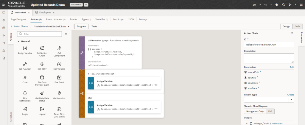 Highlight The Updated Records In Editable Table In Oracle Visual Builder Techsupper 9159