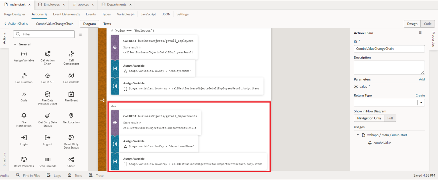 Dynamically Load Data Into A Lov In Oracle Visual Builder Techsupper