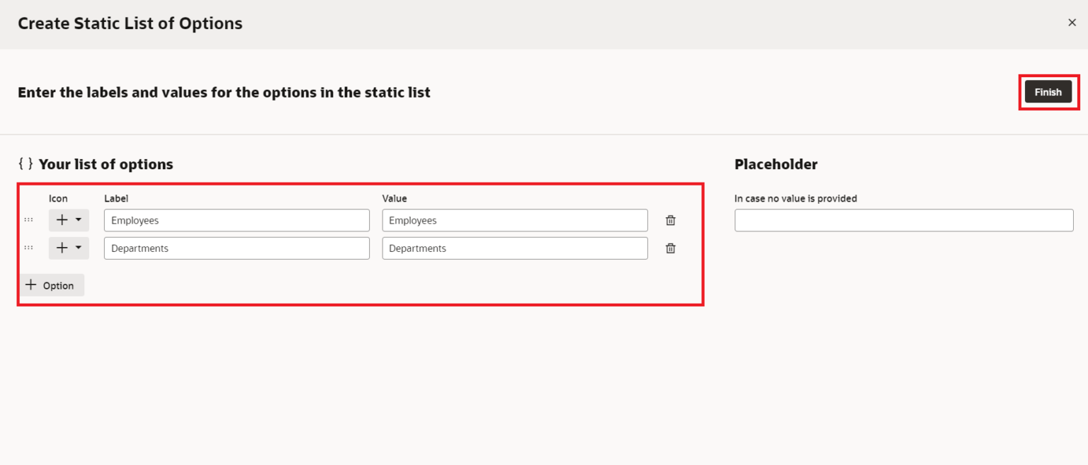 Dynamically load data into a LOV in Oracle Visual Builder - TechSupper