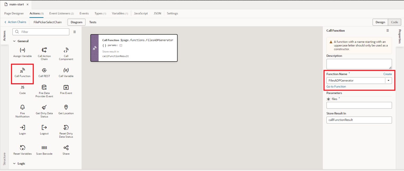 Upload Multiple Files and render to a table in Oracle Visual Builder - TechSupper