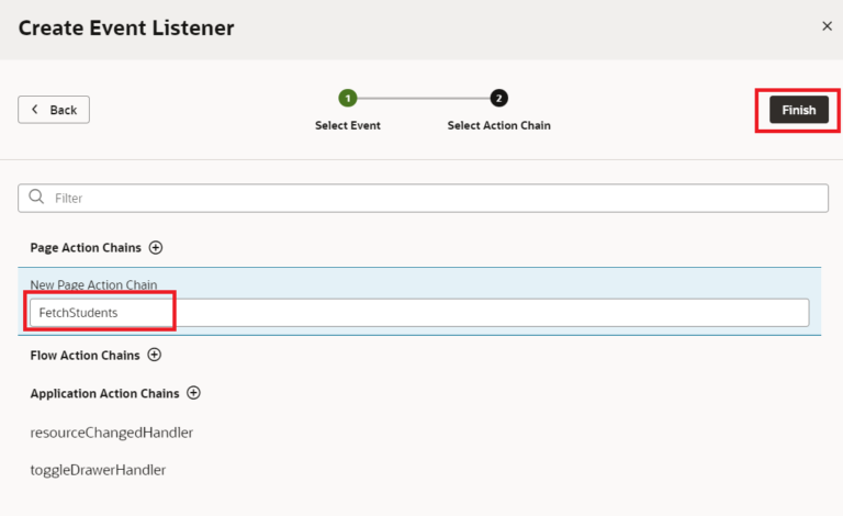 Dynamic filter on table in Oracle Visual Builder - TechSupper