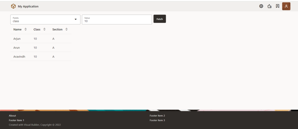Dynamic Filter On Table In Oracle Visual Builder Techsupper