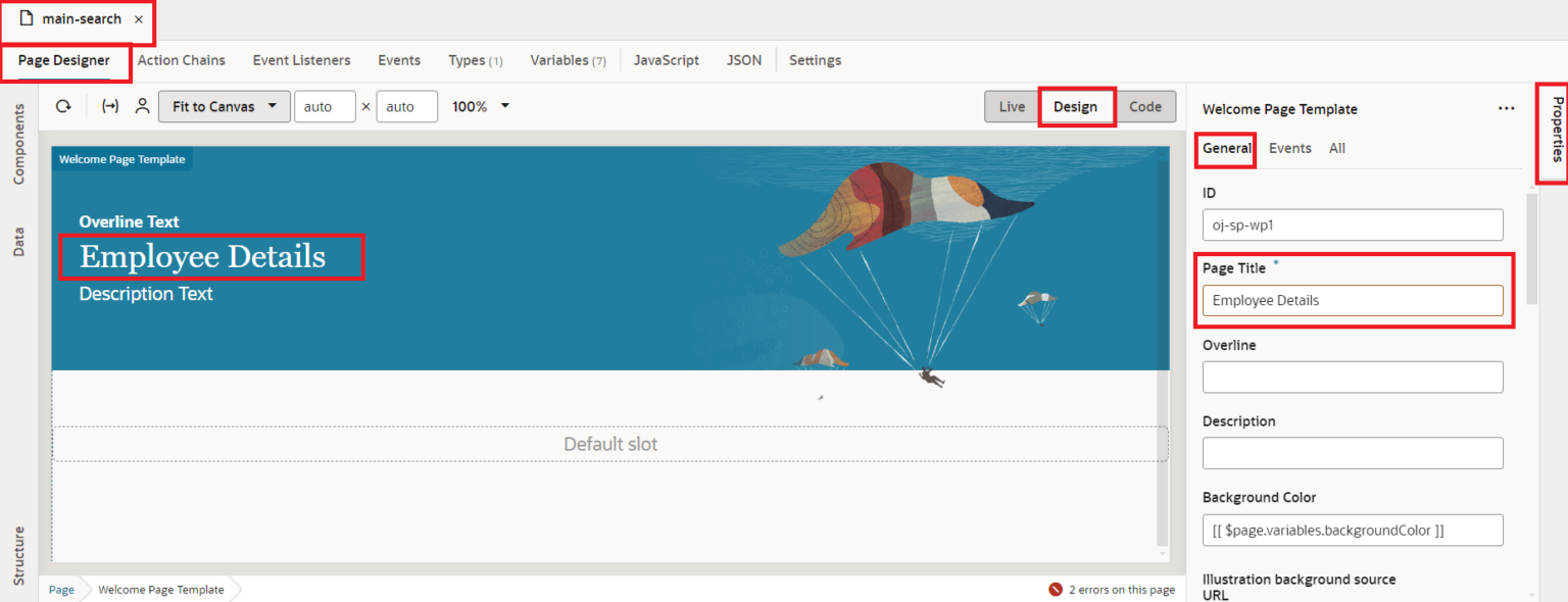 Enabling Column Personalization in Dynamic Tables in Oracle Visual builder - TechSupper