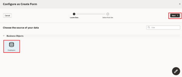 Working With Redwood Simple Create And Edit Page Template In Oracle Visual Builder Techsupper
