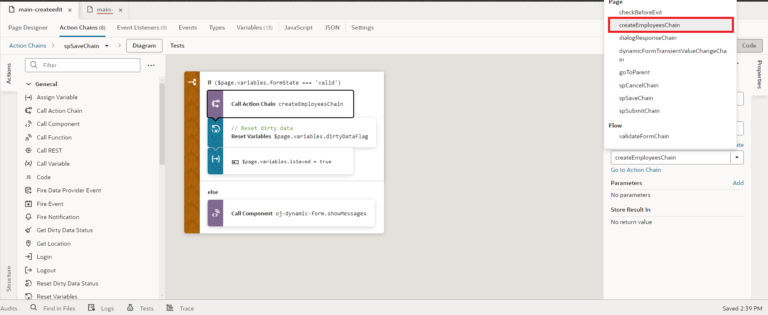 Working With Redwood Simple Create And Edit Page Template In Oracle Visual Builder Techsupper