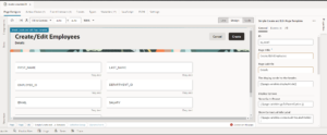 Working with Redwood Simple Create and Edit Page Template in Oracle ...