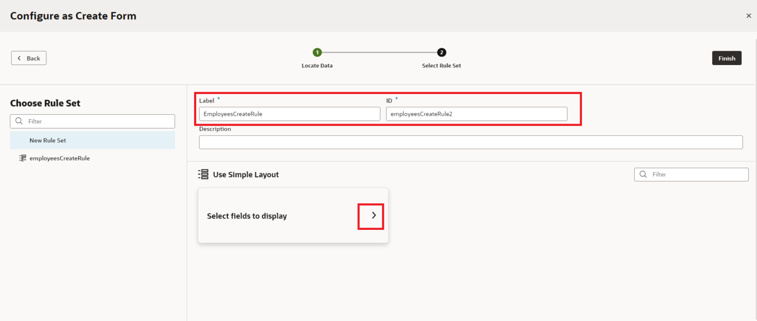 Working With Redwood Simple Create And Edit Page Template In Oracle